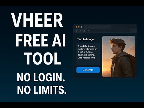 Vheer – Free AI Image Generator (No Login, No Limits)