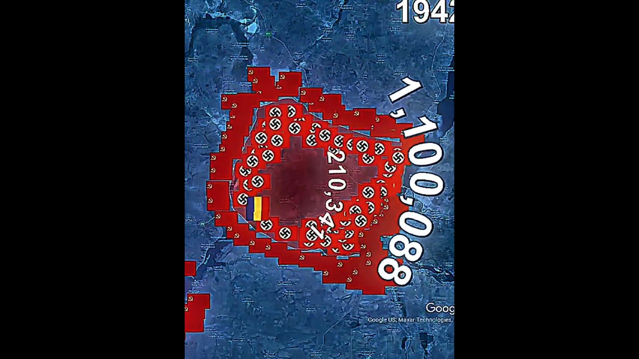 Battle of Stalingrad ⚔️ One of the bloodiest battles in history 🪖 USSR vs Nazi Germany