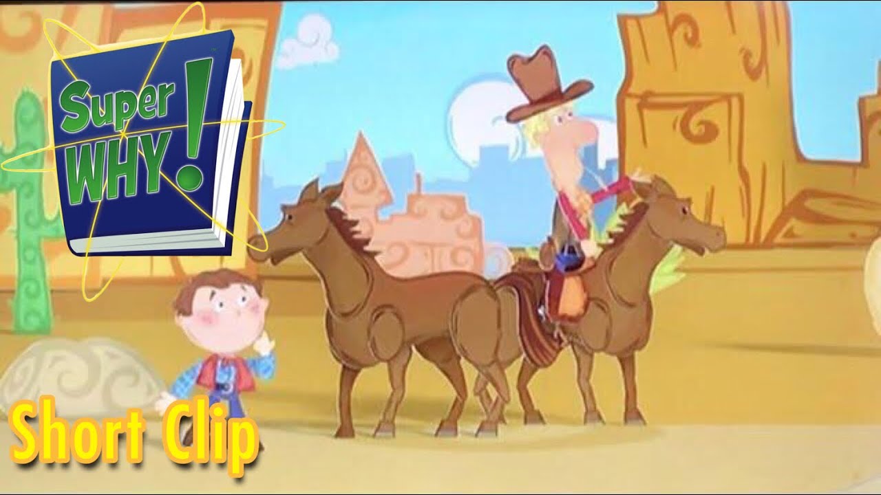 Super Why Short Clip in 4K Woofster Defines “Saddle”