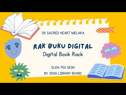 Rak Buku Digital/ Digital Book Rack