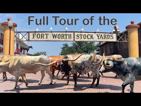 Fort Worth Stockyards Tour - Journey Back in Time to the Texas Wild West!