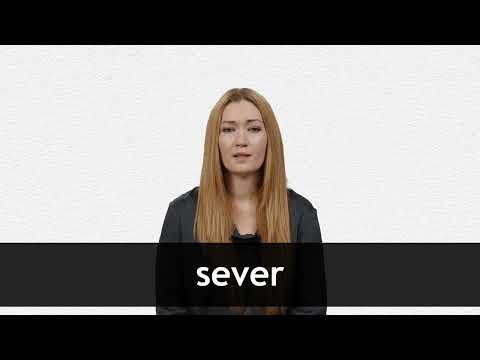 How to pronounce SEVER in American English