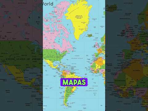 El verdadero tamaño de los países 🗺️ #geologia #geografia #ciencia #mapas