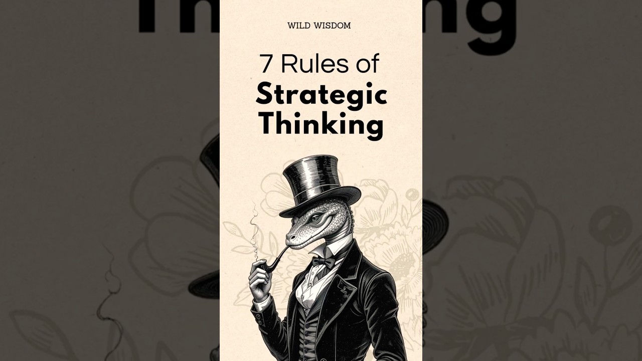 7 Rules of Strategic Thinking | Snake Wisdom