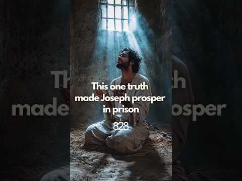 This one truth made Joseph prosper in prison | Christian Motivation