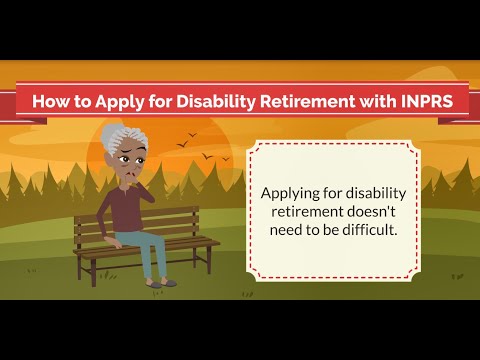 How to Apply for Disability Retirement with INPRS
