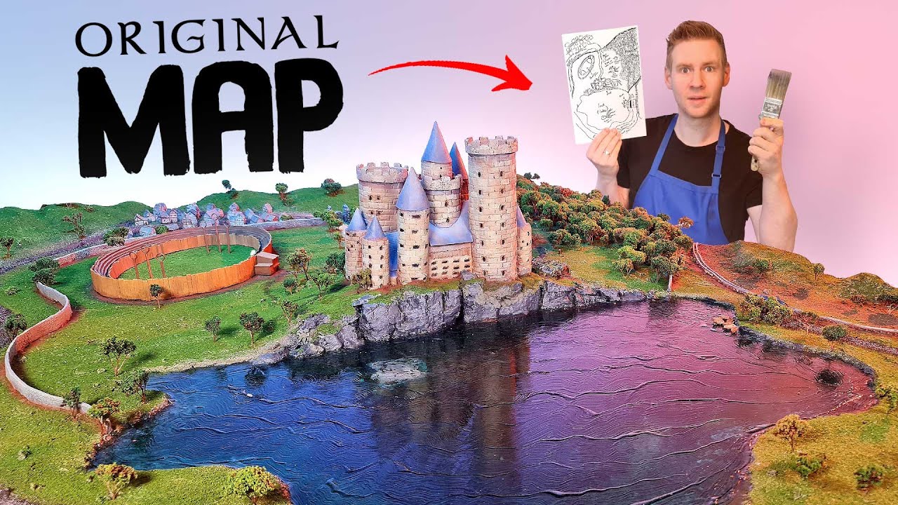 I made HOGWARTS based on the ORIGINAL MAP!