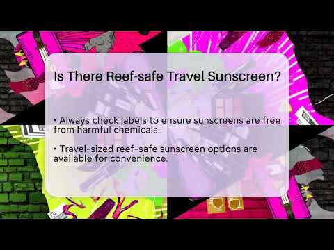 Is There Reef-safe Travel Sunscreen? - Beauty Essentials Guide