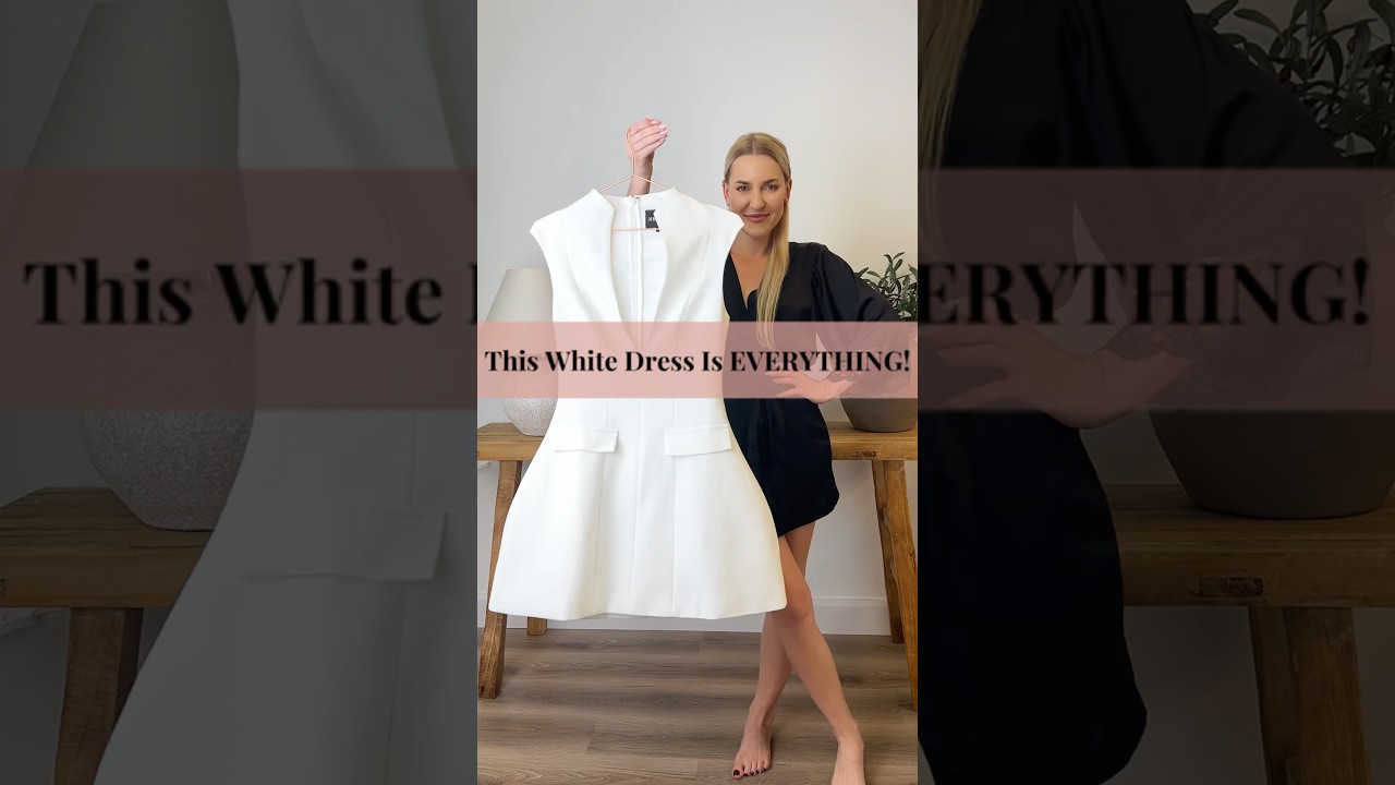 Stop Scrolling! This white dress is EVERYTHING you need! #fashion#fashiontrends#fashiontips#ootd