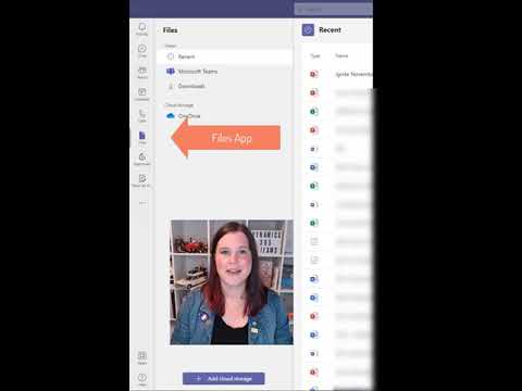 Teams Files App - Quick access to your recent files #shorts