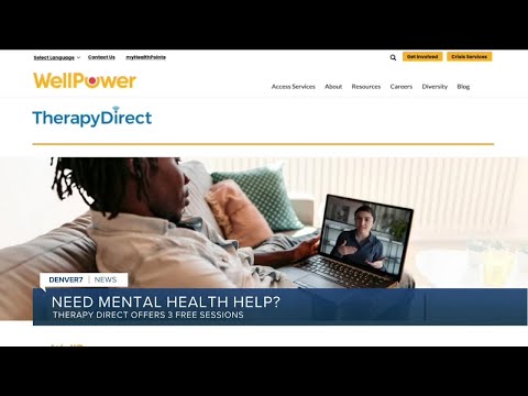 Therapy Direct offers 3 free mental health sessions