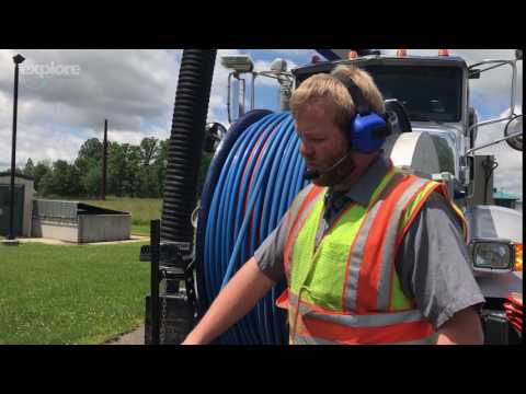Televising & Jetting the Sanitary Sewer Mains in Marshfield