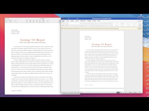 Convert Pages documents to Word files