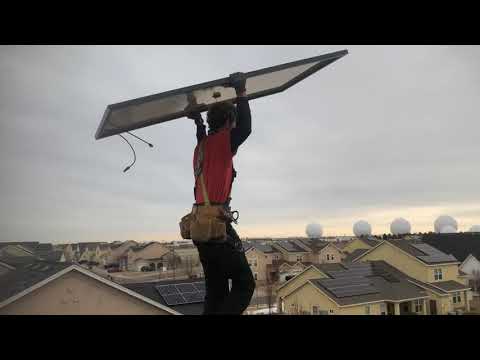 Solar neighborhood Buckley Space Force Base Colorado
