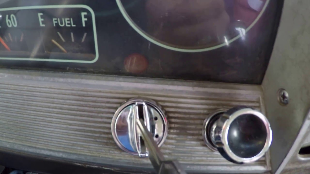 1966 Chevy C10 ignition switch replacement