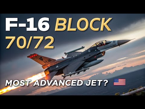 How the USA Upgraded the Legendary F-16 to Block 70/72