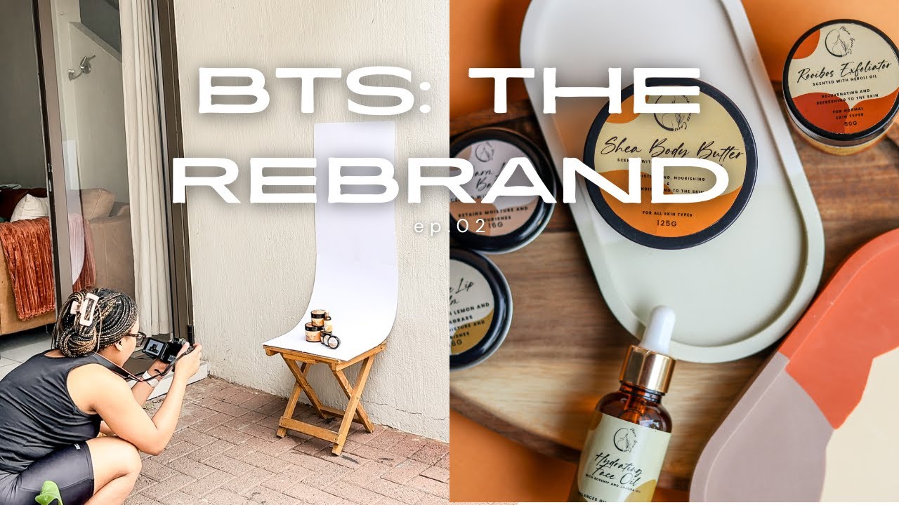 behind the scenes of the rebrand.