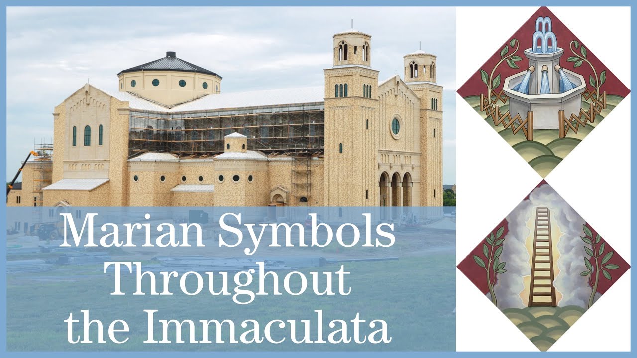 July 1st 2022 - Marian Symbols Throughout The Immaculata - Building the Immaculata - Update Video
