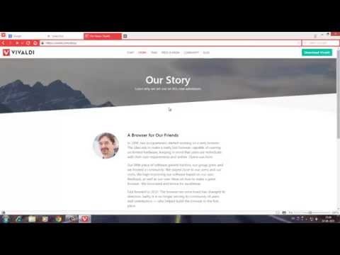 Say hello to Vivaldi! a new browser that works!