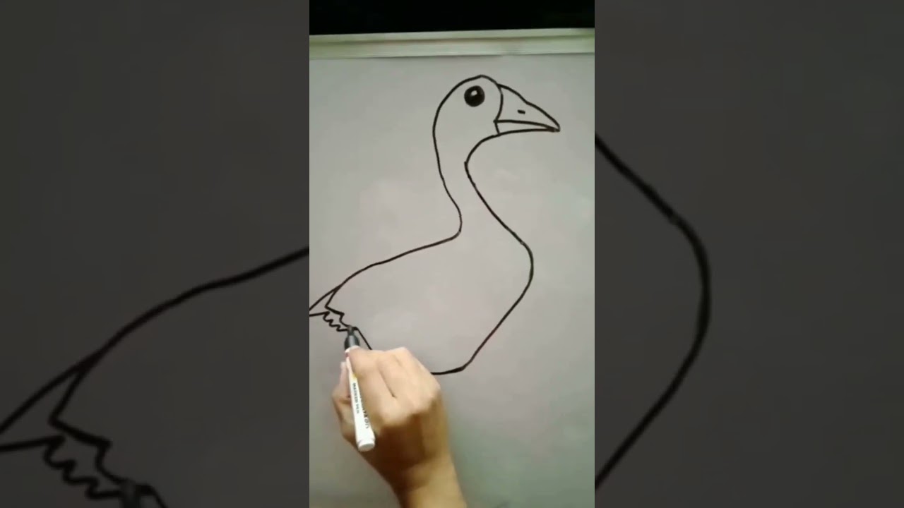 Goose with hand #shorts #ytshorts #shortvideo #trending #viral