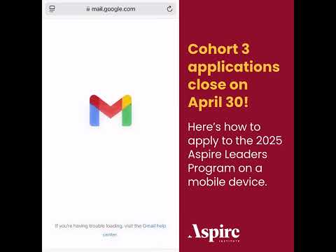 How To Apply for Cohort 3: Mobile