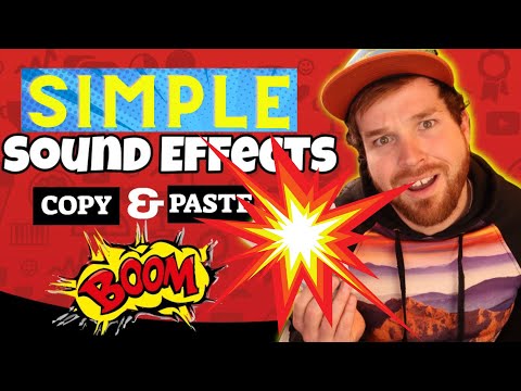 Copy & Paste Simple Sound Effects | YouTube Automation [2024]