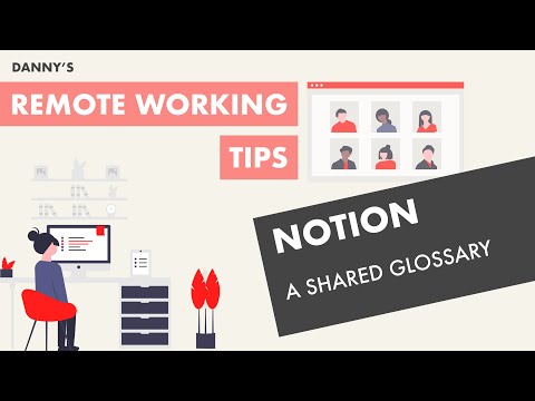 A shared dictionary in Notion
