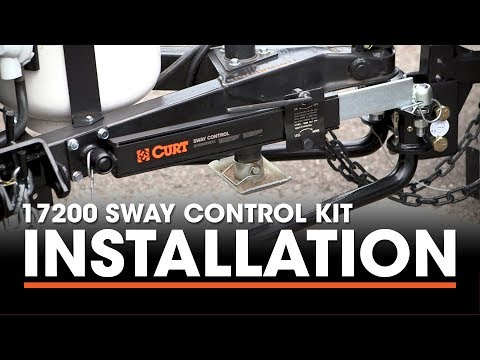 Weight Distribution Trailer Hitch Install: CURT 17200 Sway Control Kit