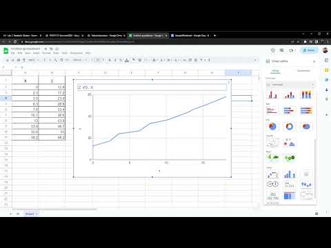 How to Create a Scatter Plot in Google Sheets and Insert It into a Google Doc Document