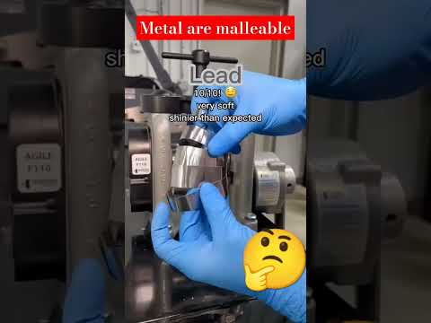 Metals are malleable #physics #trending