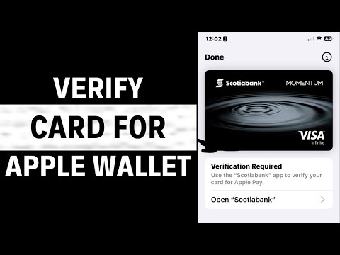 How to Verify Scotiabank Card for Apple Wallet | Scotiabank Apple Pay Guide
