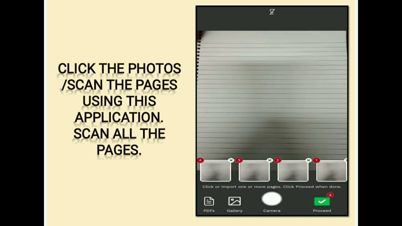 How to scan your Online exam answer script to PDF with Kagaz scanner