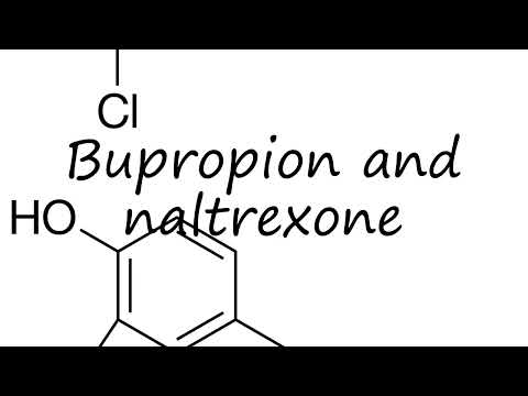 How to pronounce Bupropion and naltrexone in English?