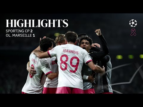 Estadísticas Sporting CP vs Olympique Marseille, Champions League Jornada 3