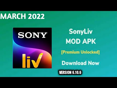 How to download sony liv latest version mod apk march 2022 ||