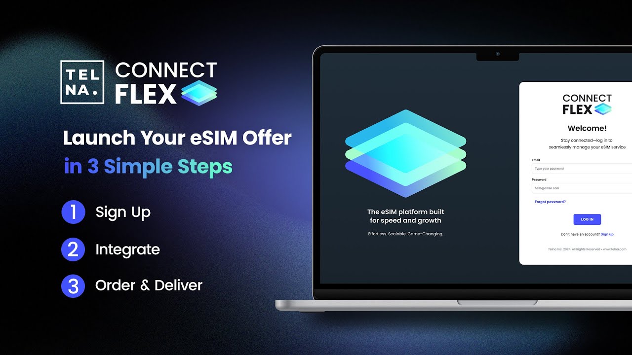 Connect Flex : Telna's eSIM platform built for speed and growth