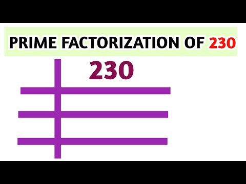 Give the prime factorisation of 230 // prime factors of 230 ðŸ’ðŸ’ðŸ’