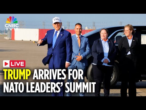 LIVE: President Trump Arrives for a Two Day NATO Leaders Summit in Hague | Israel Iran News | N18G