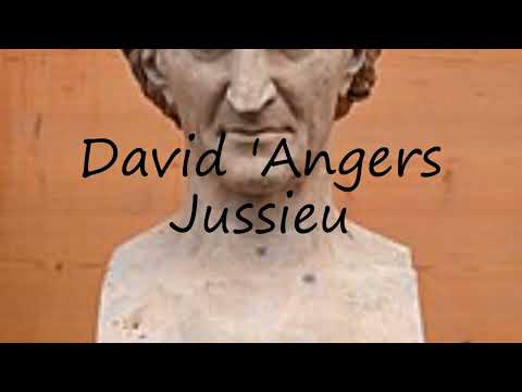 How to pronounce David 'Angers Jussieu in French?