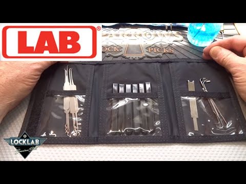 (841) Review: LAB 17-Piece Lock Pick Set