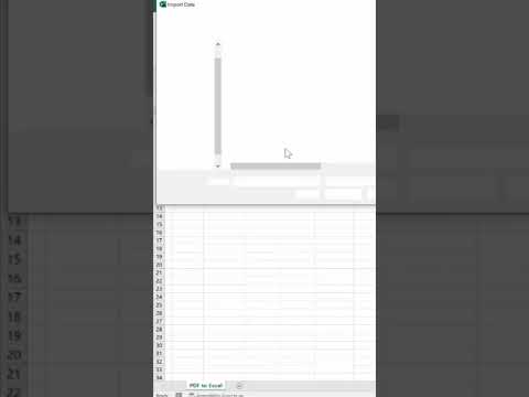✅ How to Import Data form PDF to Excel QUICK and Easy!