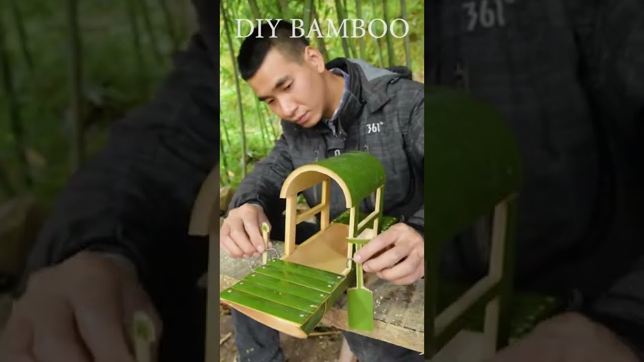 DIY BAMBOO 25 #short #shorts