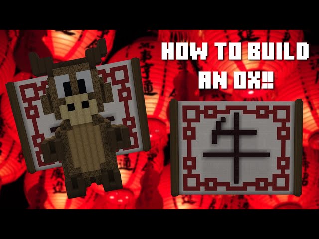 A Lunar new year Ox statue!! Minecraft Map