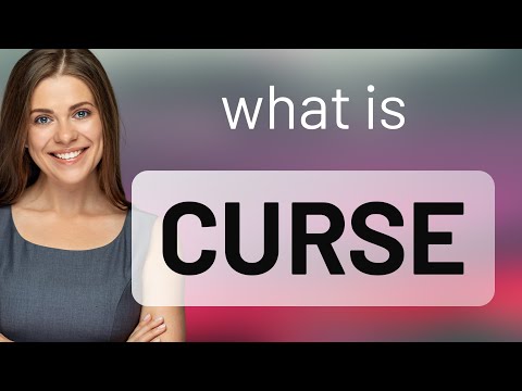 The Many Shades of "Curse" in English