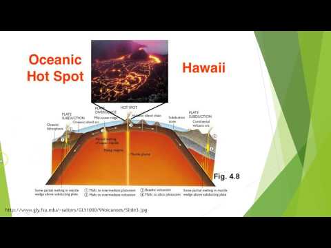 How are volcanic mountains formed?
