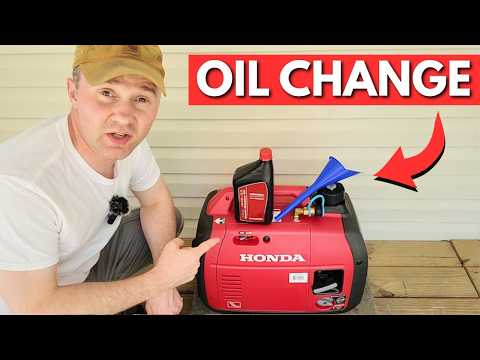 How to Change Oil on a Honda EU2200i Generator