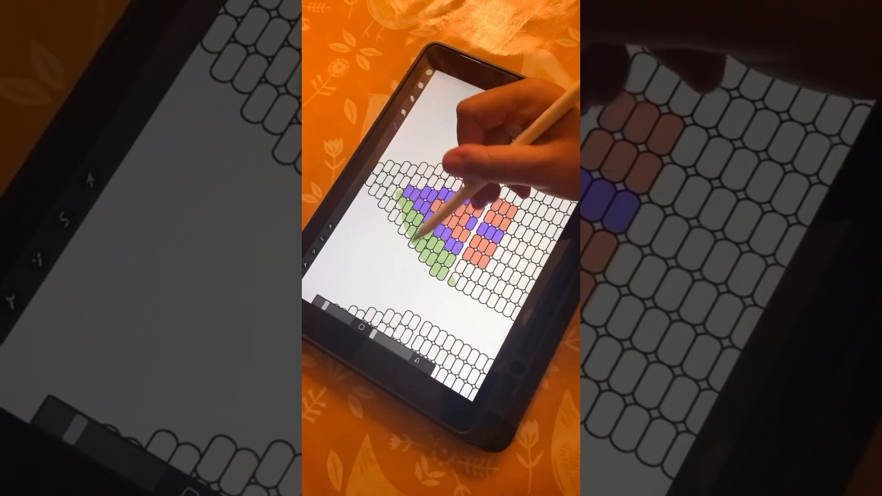 ✨How I Design Beaded Earrings on my Ipad ✨ #beadingtutorials #beadedfringeearrings #diy