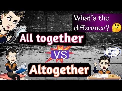 All together vs Altogether #shorts #confusingwords