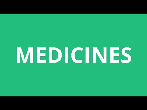 How To Pronounce Medicines - Pronunciation Academy