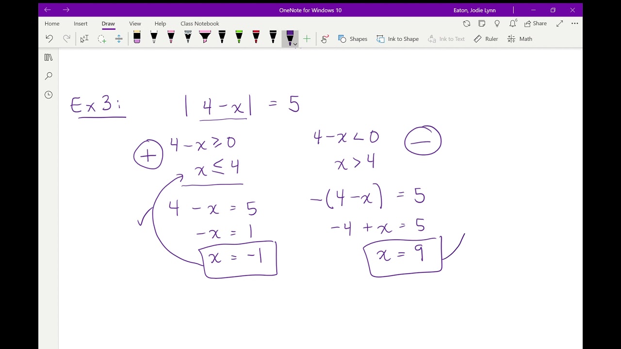 Lesson 2   Piecewise Functions and Absolute Value